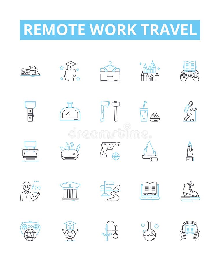 Remotework Stock Illustrations – 38 Remotework Stock Illustrations ...