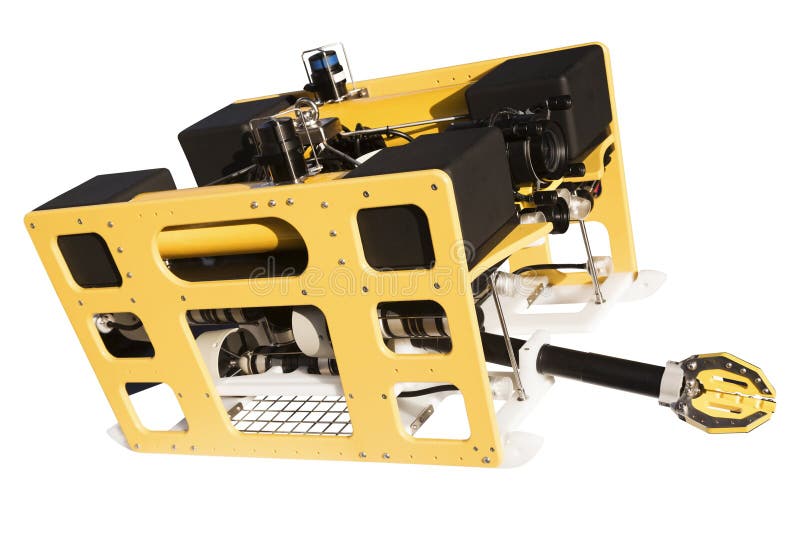 Modern Remotely Operated Underwater Vehicle , ROV Stock Image - Image ...