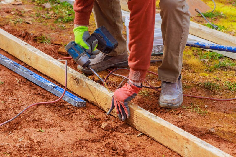 Removable Timbering Formwork System Was Used To Construct a Concrete ...