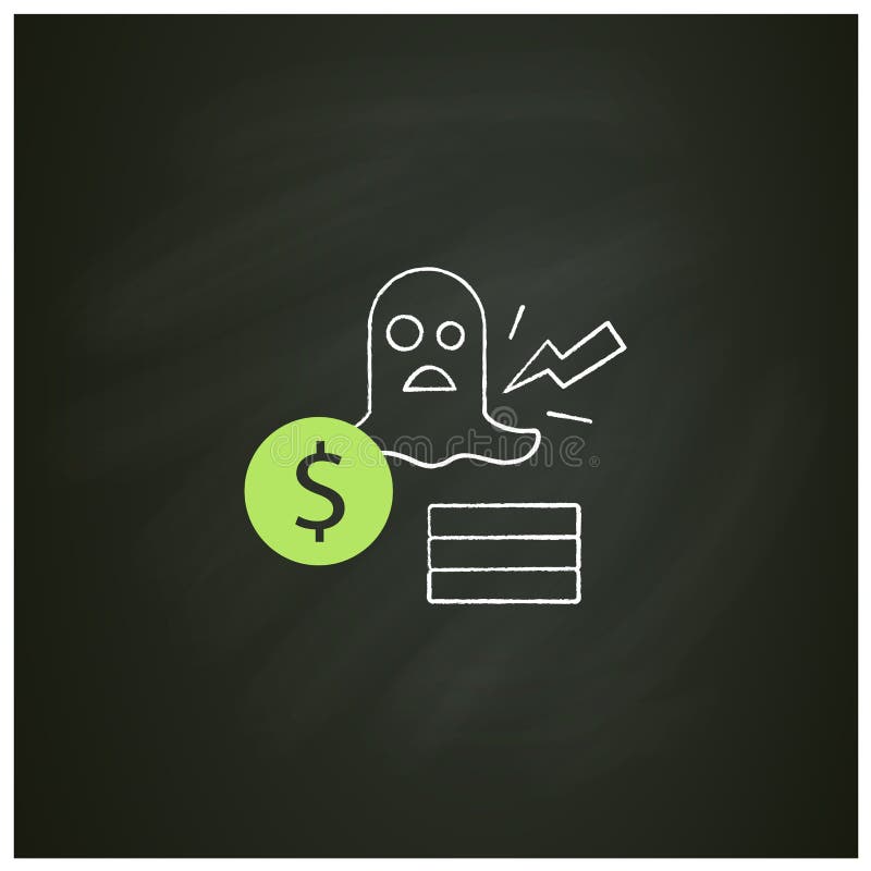 Remove chalk icon stock vector. Illustration of management - 234278244