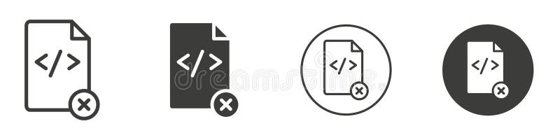 Remove Coding File Icon Simple Outline Vector Logo Stock Illustration ... Remove Coding File Icon Simple Outline Vector Logo Stock Illustration ...