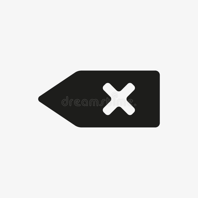 Remove, Delete Button Icon. Cross Sign for Cancel or Close UI Button ...