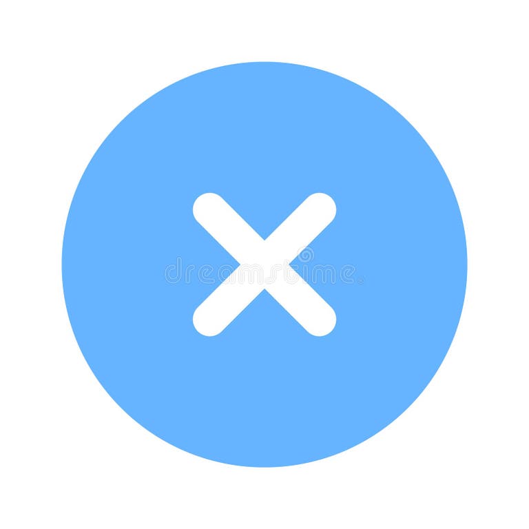 Remove or Delete Button Icon, User Interface Vector Stock Vector ...