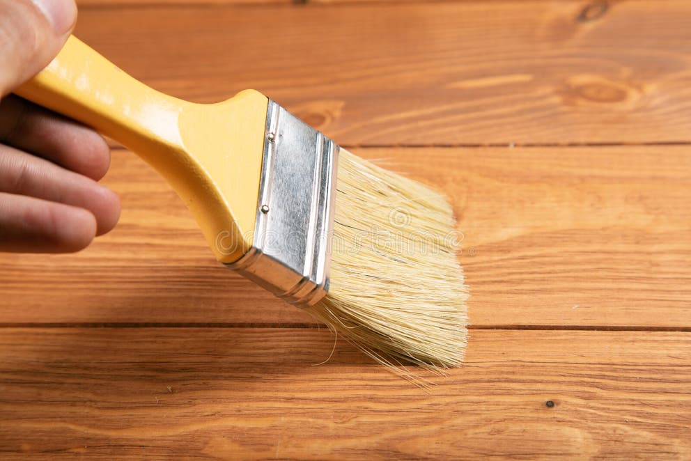 Remove Dust from the Table with a Brush Stock Photo - Image of circuit ...