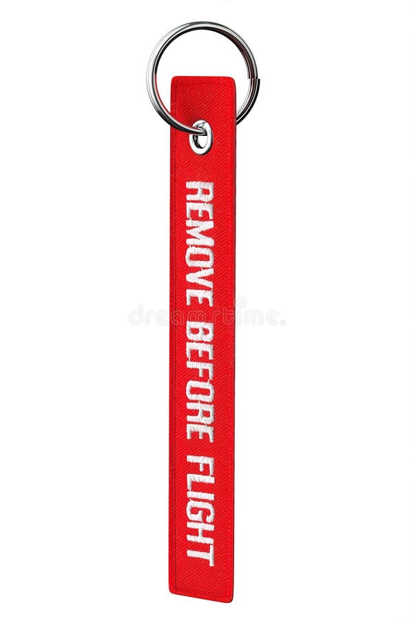 Remove before Flight Tag stock photo. Image of airplane - 63036058