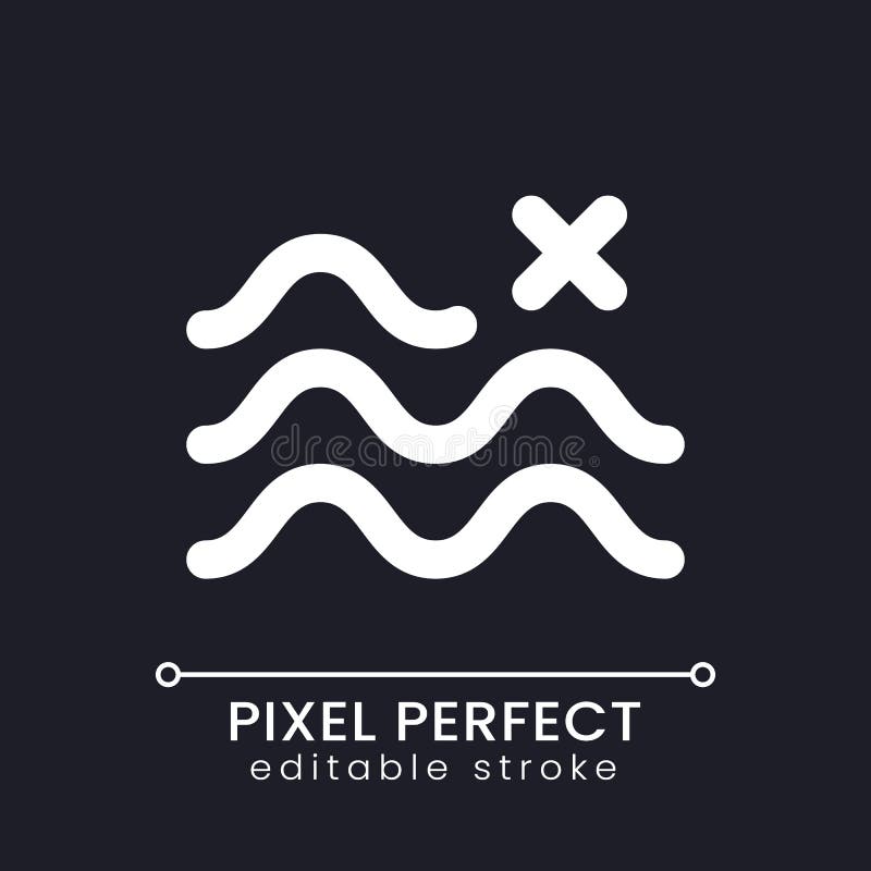 Remove Float Effect Pixel Perfect White Linear Ui Icon for Dark Theme ...