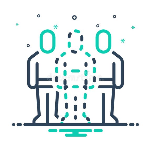 Mix Icon for Remove Friend, Separate and User Stock Vector ...