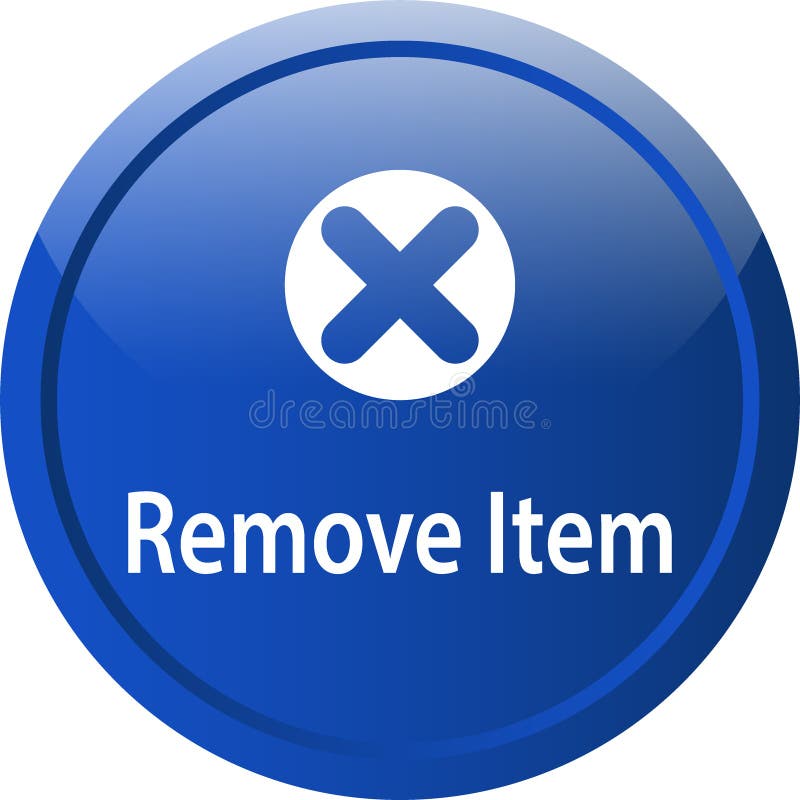 Remove Item Icon Web Button Stock Illustration - Illustration of ... Remove Item Icon Web Button Stock Illustration - Illustration of ...