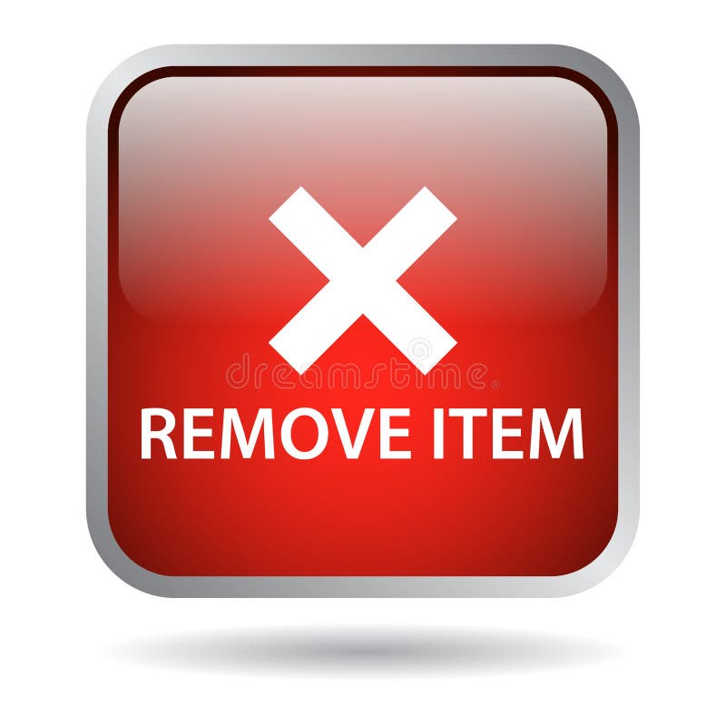 Add Remove Item with Cursor of Hand Stock Vector - Illustration of ...