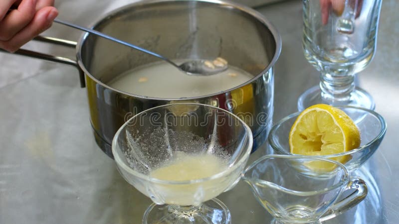 Remove Lemon Seeds from Sugar Stock Footage - Video of hand, sugar ...