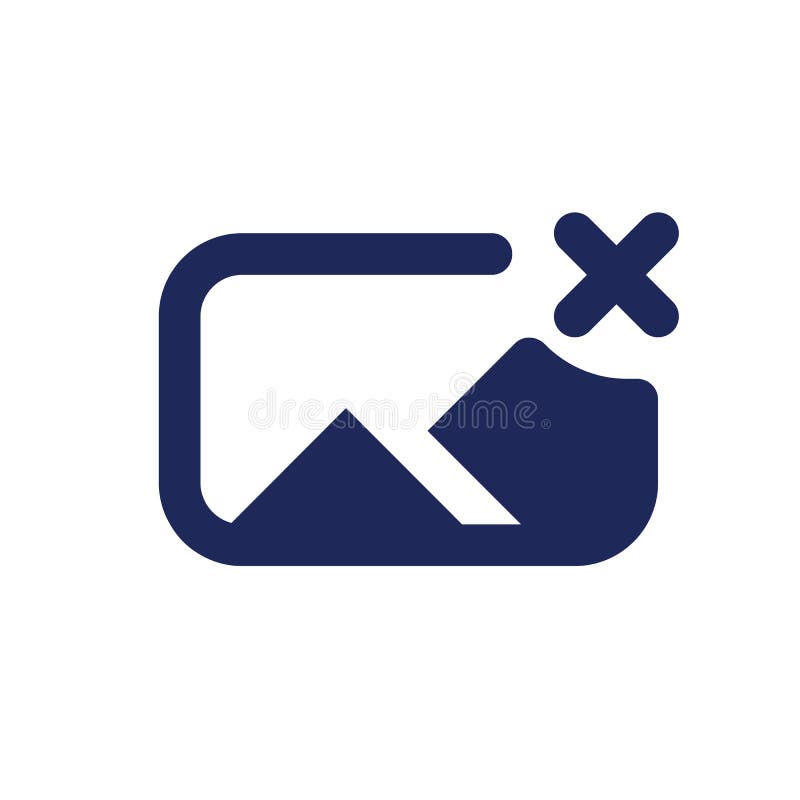 Remove Photo File Black Pixel Perfect Solid Ui Icon Stock Vector ...