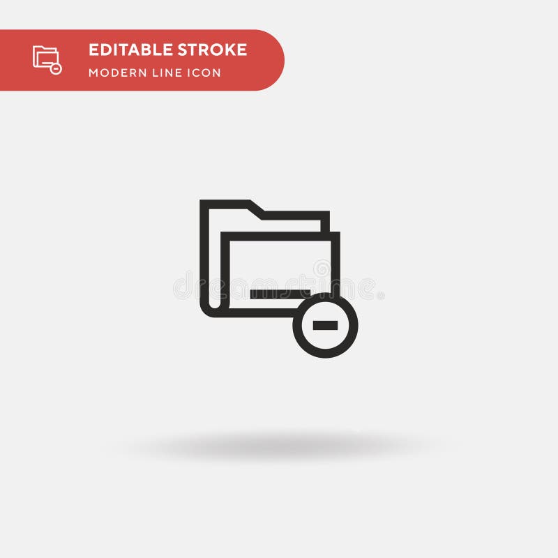 Remove Simple Vector Icon. Illustration Symbol Design Template for Web ...