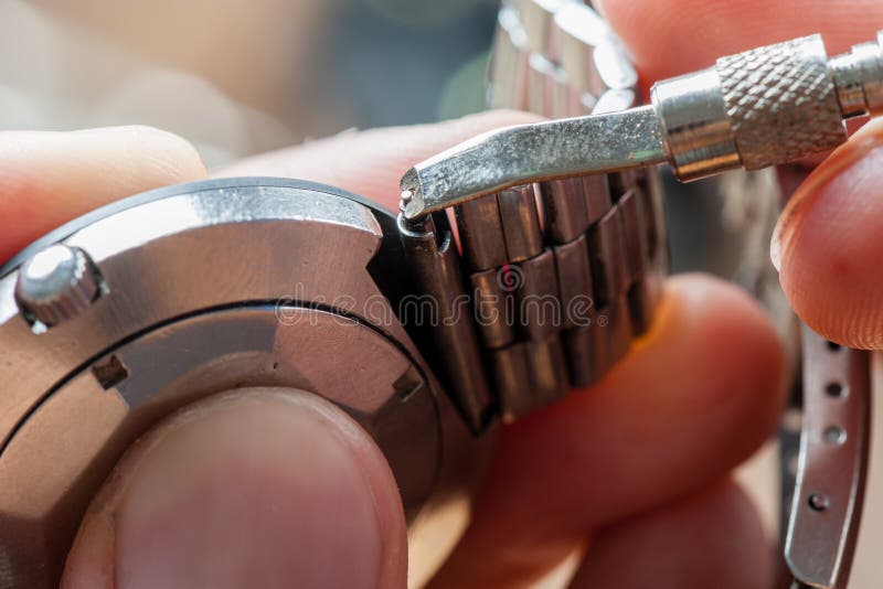 Tools for wristwatch stock image. Image of clockwork - 160941925