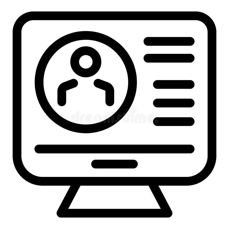 Add Remove User Icon, Outline Style Stock Vector - Illustration of ...