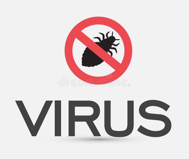 Remove Virus Vector Symbol stock vector. Illustration of lice - 94294495