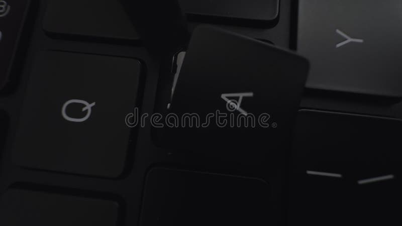 Removing Button with Letter a from Computer Keyboard Closeup Stock ...
