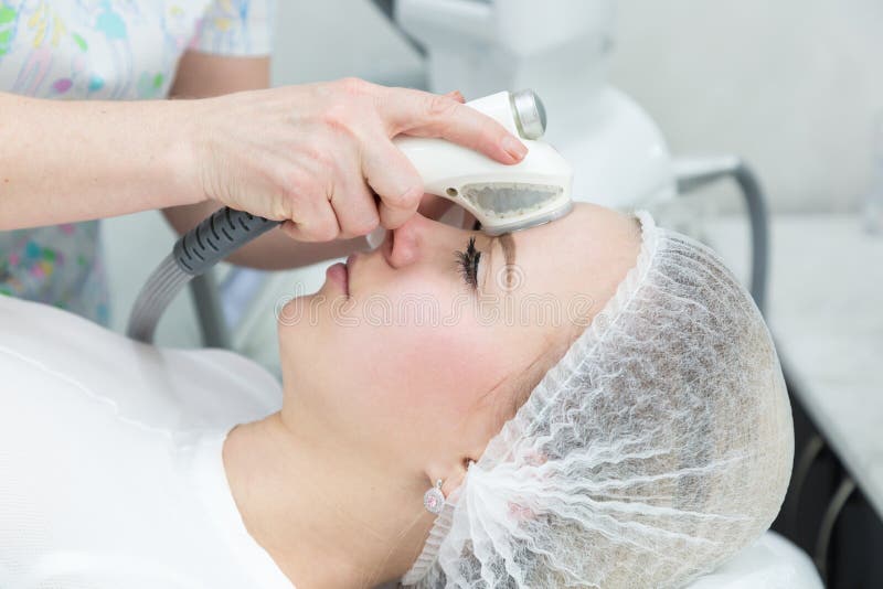 Lpg Massage In The Beauty Salon For Problematic Skin Stock Image