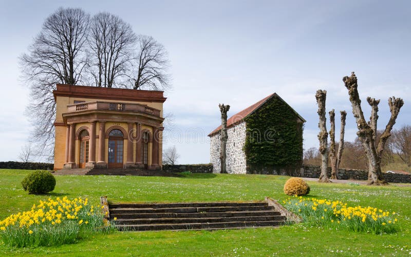 Renaissance Architecture in Spring Park Stock Photo - Image of ...