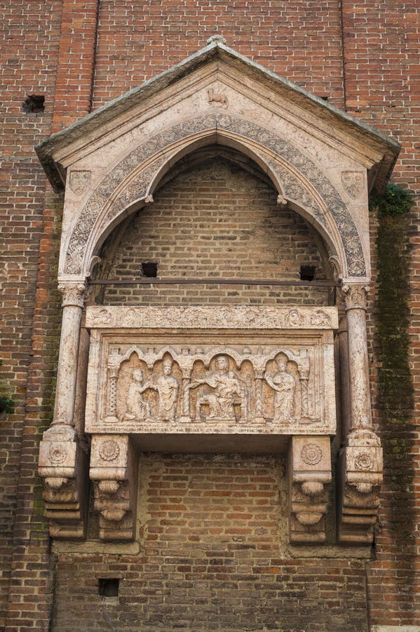 Renaissance Balcony, Verona, Italy Stock Image - Image of brown, europe ...