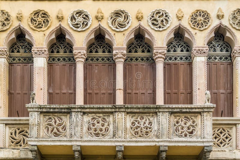 Renaissance Building in Padova, Italy Stock Photo - Image of town ...
