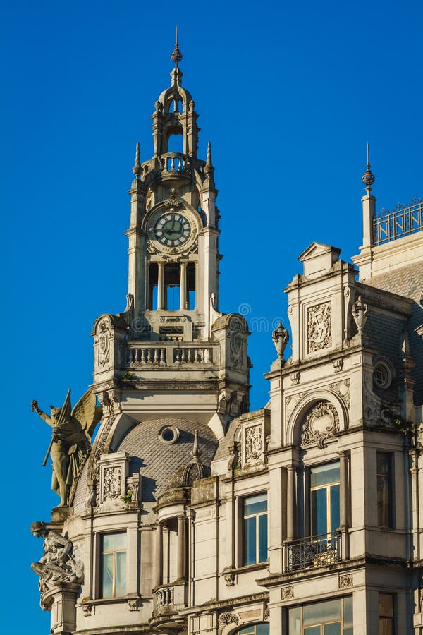 Renaissance Building with Tower Editorial Image - Image of transport ...