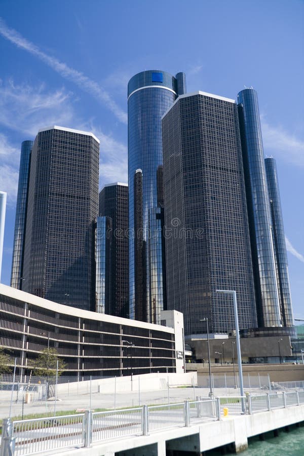 Renaissance Center stock photo. Image of center, modern - 2462788