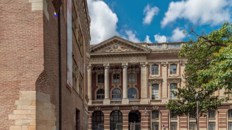 Renaissance Dungeon Clock Tower and Classical Brick Facade of the ...