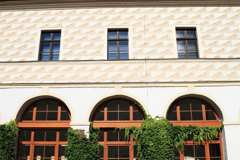 Renaissance house stock image. Image of history, windows - 75435897