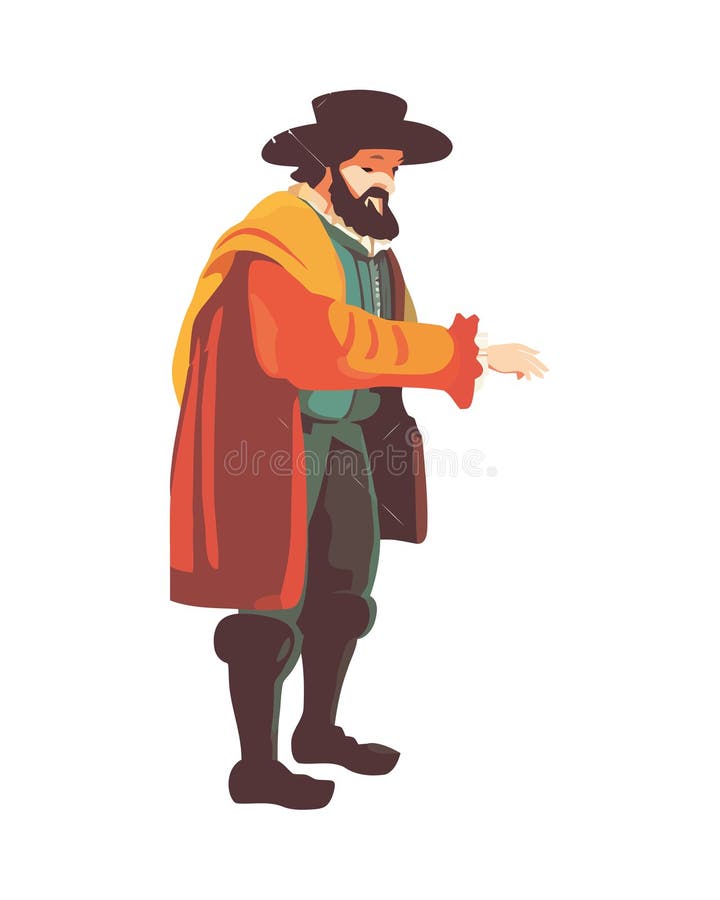 Gown Renaissance Stock Illustrations – 140 Gown Renaissance Stock ...