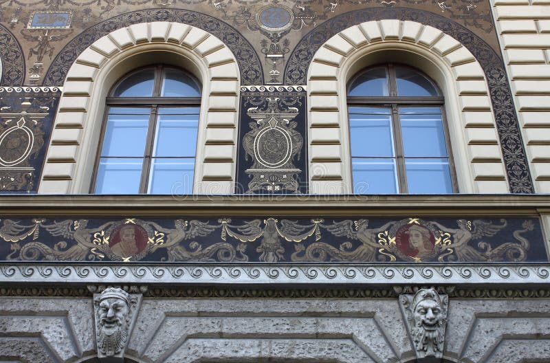 Renaissance windows stock image. Image of rome, roma - 13295175