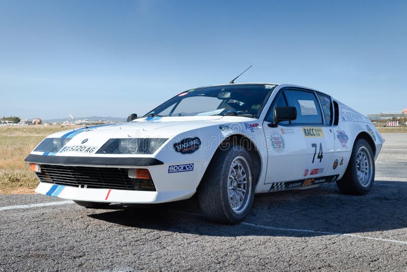 Renault Alpine A310 V6 editorial stock image. Image of performance ...
