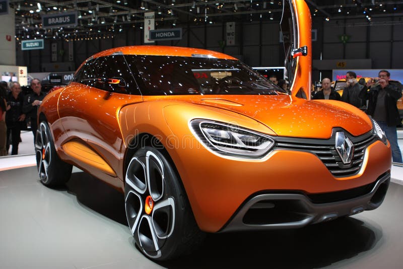 Renault Captur Prototype editorial stock image. Image of premier - 18635194