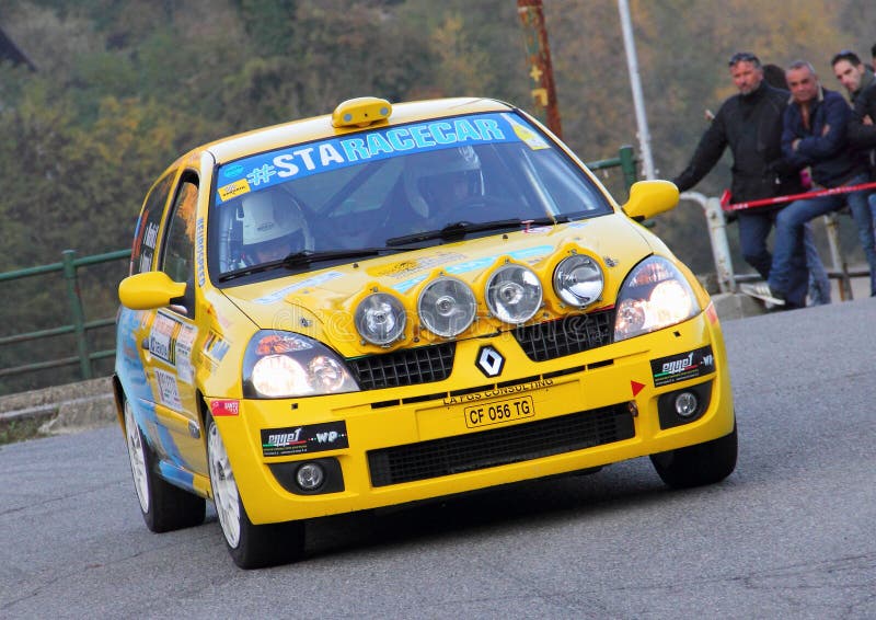 Renault Clio rally car editorial image. Image of special - 69949890