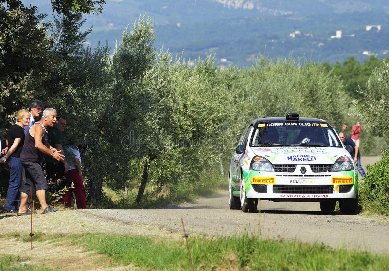 Renault Clio Rs Rally editorial photography. Image of italy - 15941607