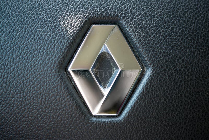 Renault-embleem Op Een Paneel Redactionele Stock Foto - Afbeelding ...