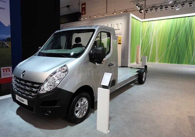 Renault Master chassis editorial photo. Image of europe - 26452711