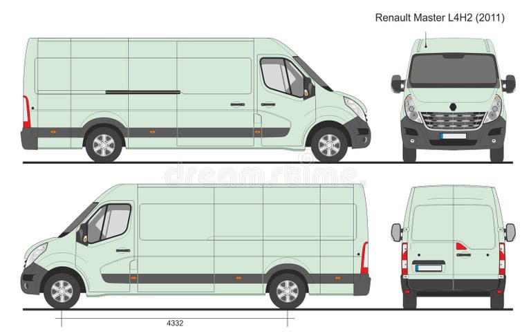 Renault Master Van Vector Ilustraciones Stock, Vectores, Y Clipart – (9 ...