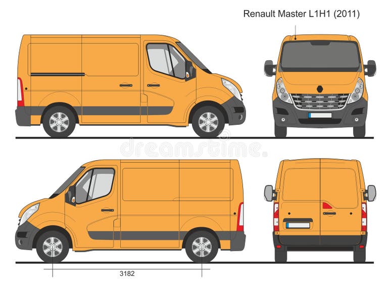 Renault Master Ilustraciones Stock, Vectores, Y Clipart – (66 ...