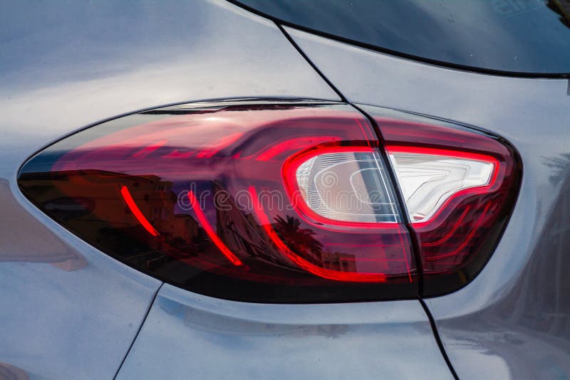 Renault Megane back light stock photo. Image of light - 146293952