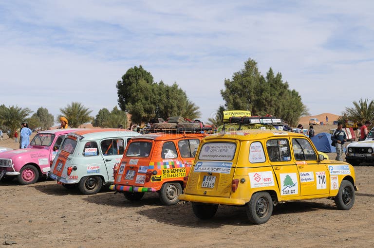 Renault Raid L4 Trophy Morocco 7 Editorial Image - Image of event ...