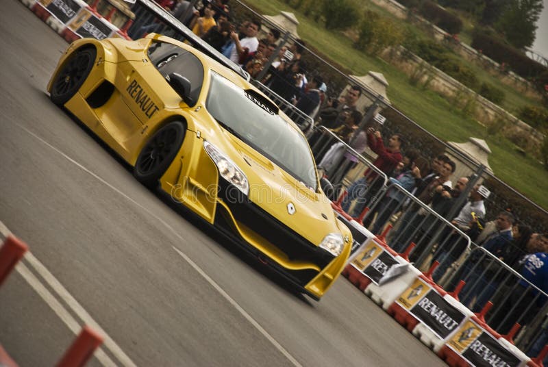 Renault Road Show Bucharest Megane Trophy Demo Editorial Stock Photo ...
