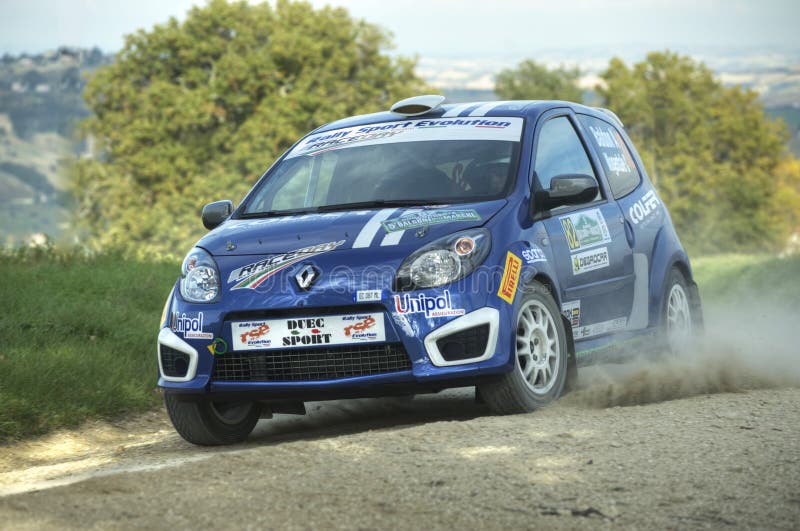 Renault Twingo rally car editorial image. Image of rally - 27816495