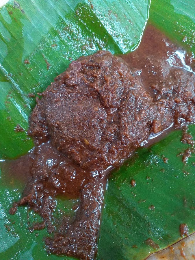 Rendang Sapi or Beef Rendang, an Indonesian Dish from West Sumatra ...