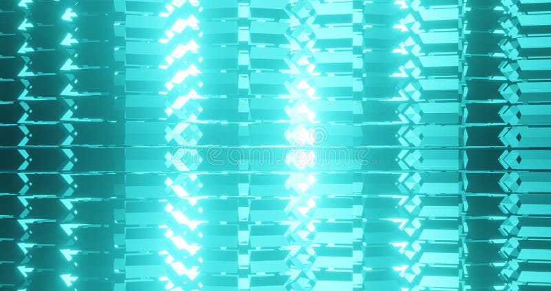 Render with Abstract Bright Blue Glowing Techno Background Stock ...