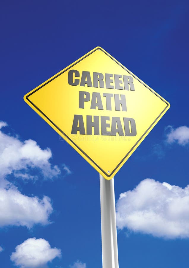 Your New Career Sign stock photo. Image of employment - 6268696