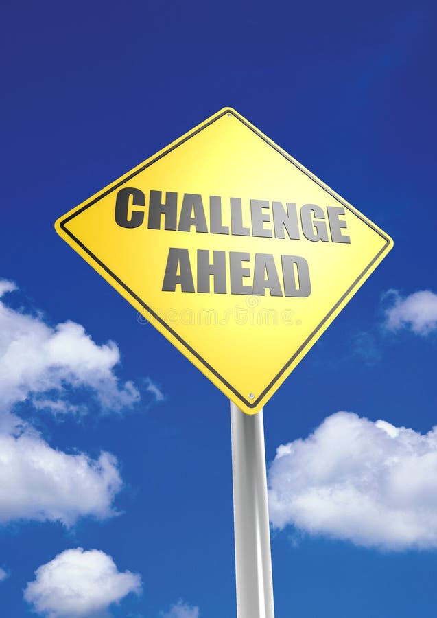Challenges Ahead stock photo. Image of background, conceptual - 38429704