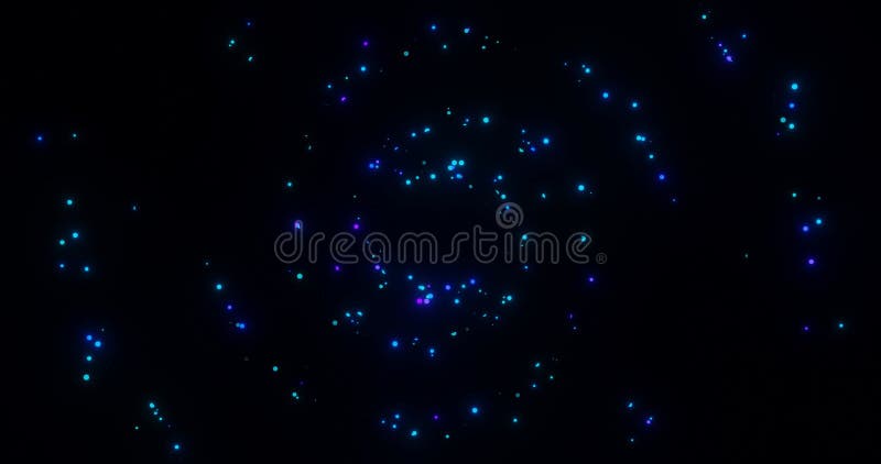 Blue Glowing Numbers Code Floating in Space Stock Video - Video of ...