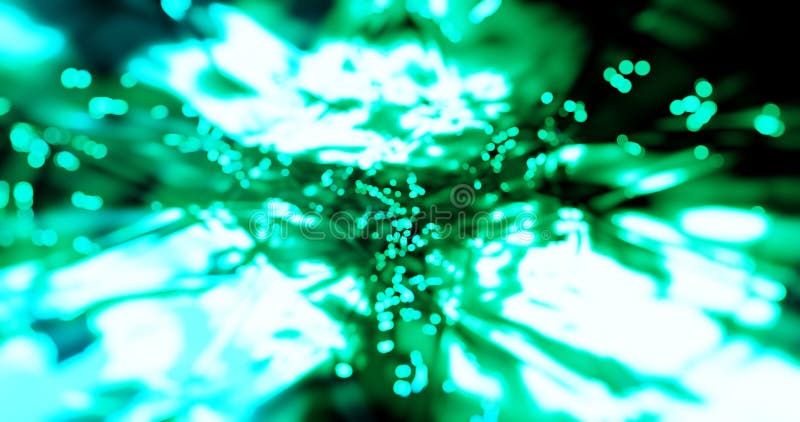 Green Psychedelic Shapes Background. Warp Energy. Art Graphic Ideas ...