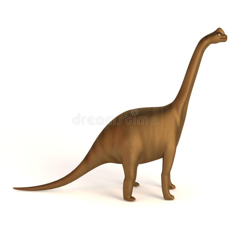 Render of brachiosaurus stock illustration. Illustration of dino - 36096021