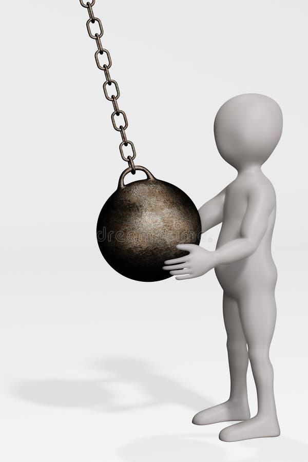 Person Wrecking Ball Stock Illustrations – 79 Person Wrecking Ball ...